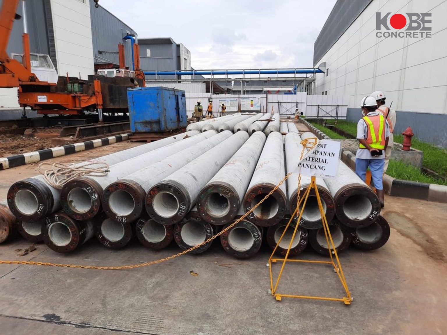 Spun Pile Projects | Kobe Concrete